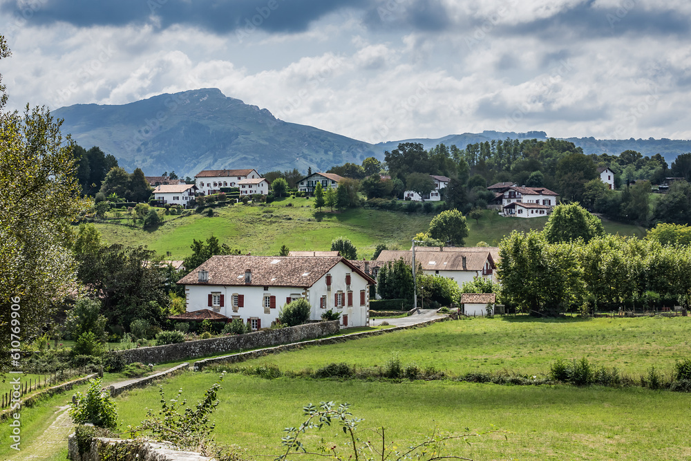 Beautiful villages Surroundings of Sare. Sare - basque village, listed ...
