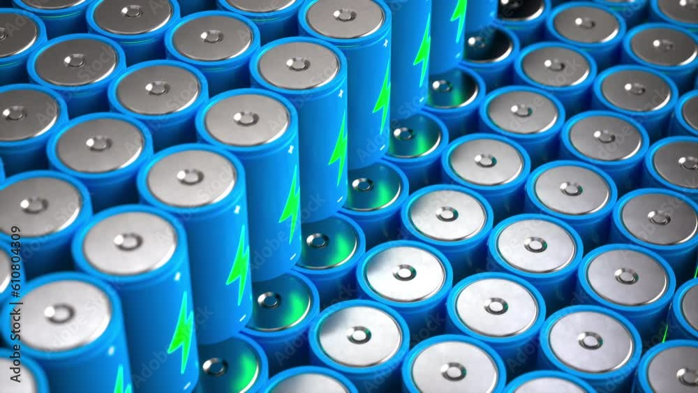 Electric Vehicle Battery Manufacturing: Cg Render of modern EV Battery ...