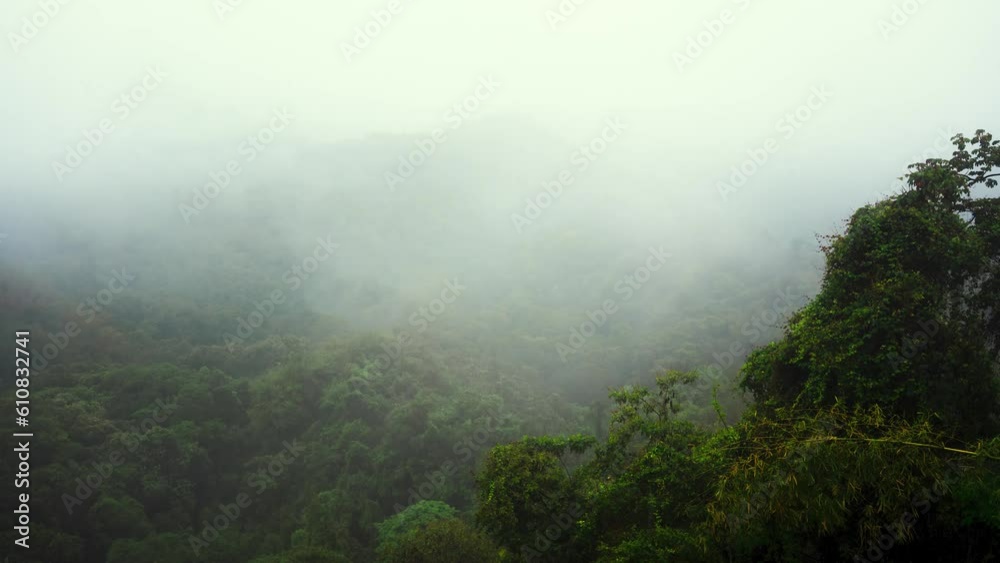 A time-lapse encapsulates a two-hour rain period, portraying the ...