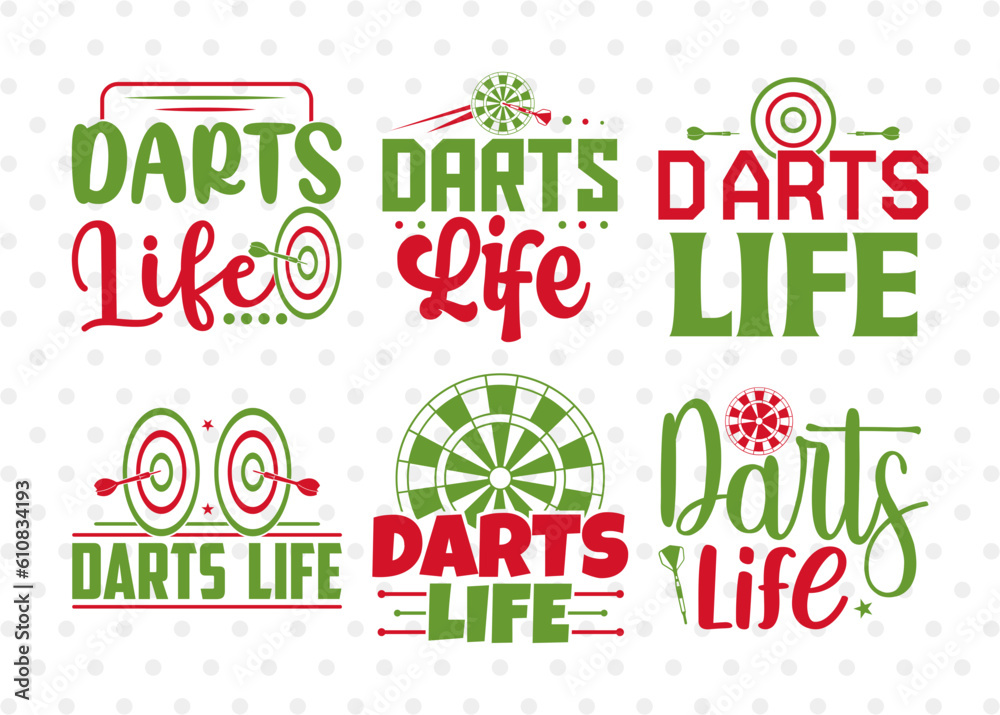 Darts Life SVG Bundle, Darts Svg, Sports Svg, Dartboard Svg, Game Svg ...