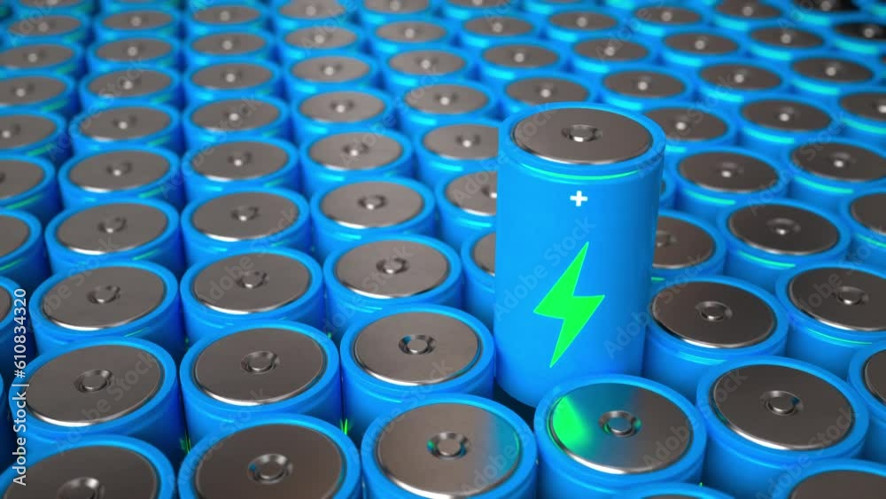 Electric Vehicle Battery Manufacturing: Cg Render of modern EV Battery ...