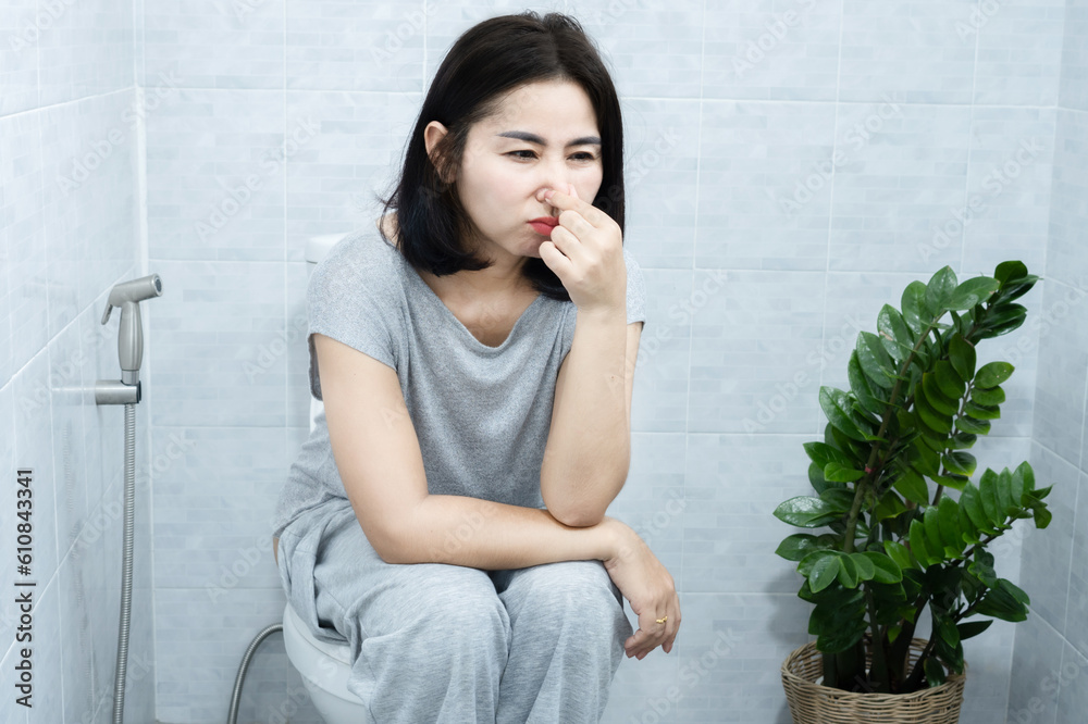 Asian Woman with Inflammatory Bowel Disease, Infections, Food ...