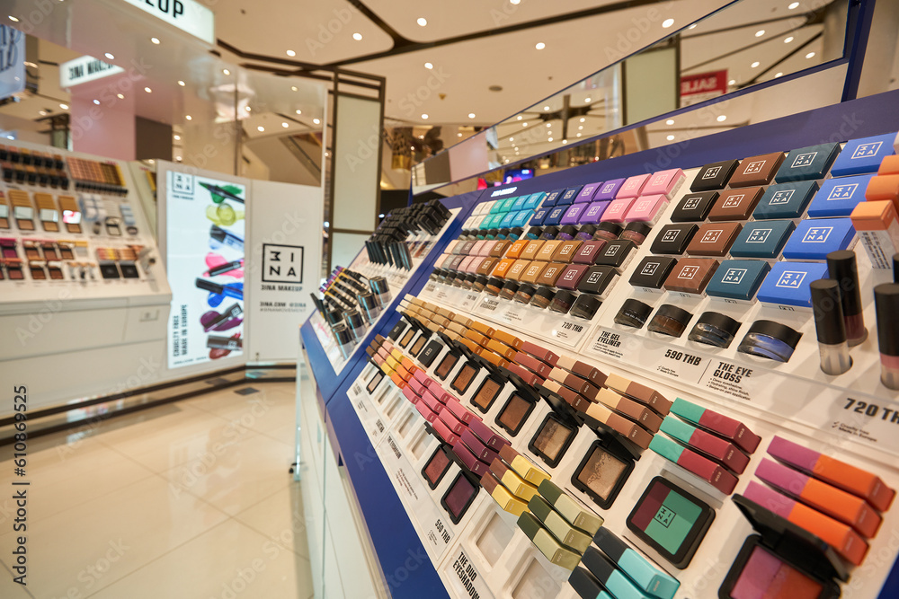 BANGKOK, THAILAND - CIRCA JANUARY, 2020: 3ina make-up products ...