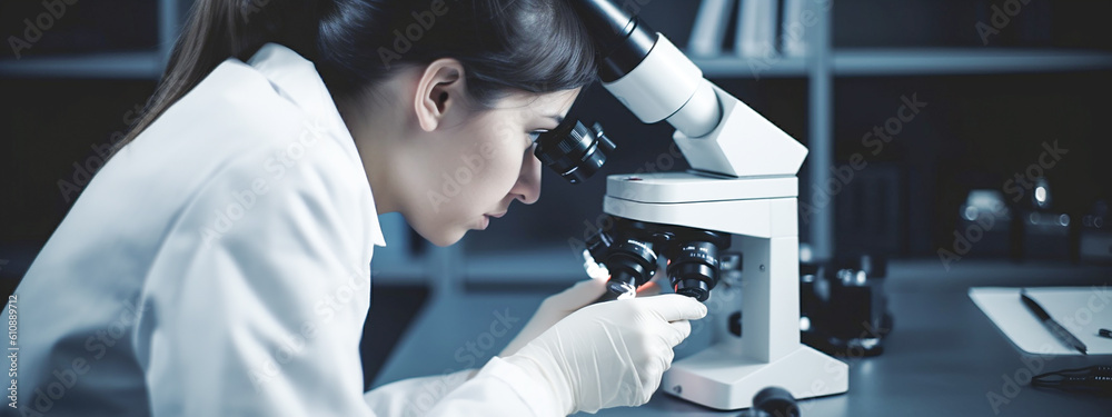 Asian scientist team has researching in laboratory. Asian female ...