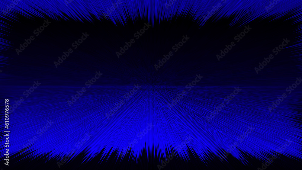 Splash of abstract blue black color gradient ray. Glitch background ...