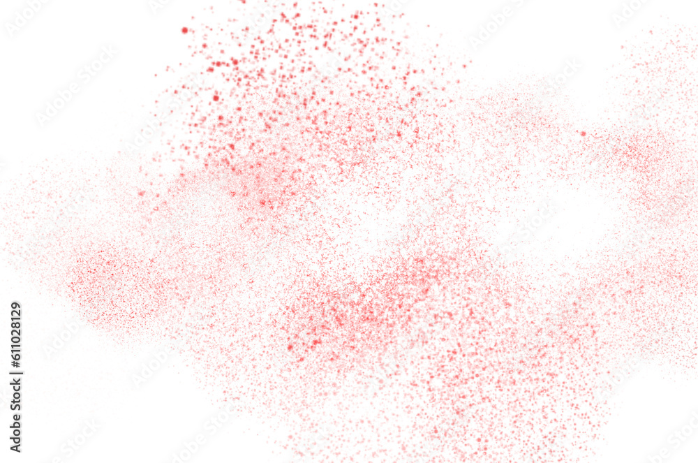 Shimmering glitter sparkles glowing dust powder explosion on ...
