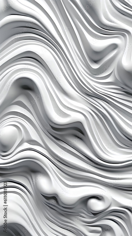 Beige liquid paint or emulsion, close-up shots, raw brush strokes ...