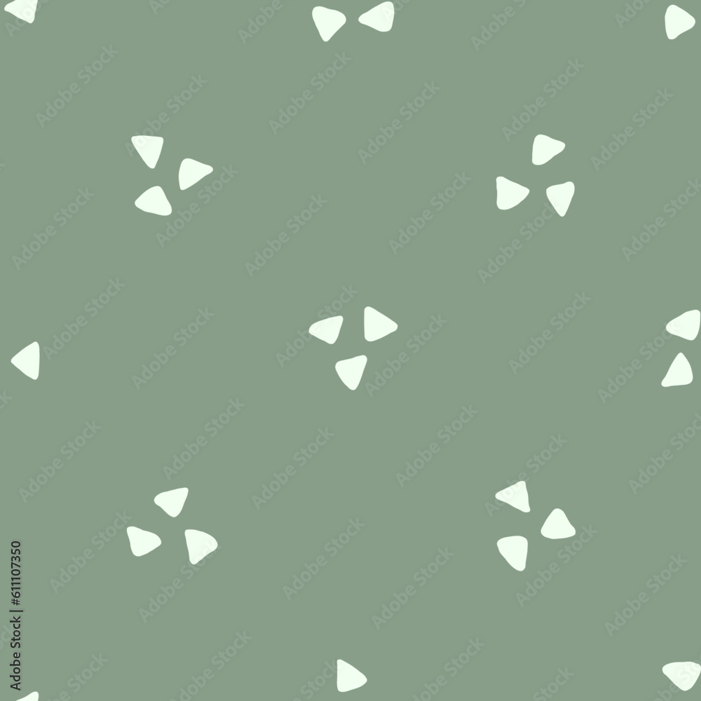 Triangle scandinavian seamless pattern. Repeating hand drawn ...