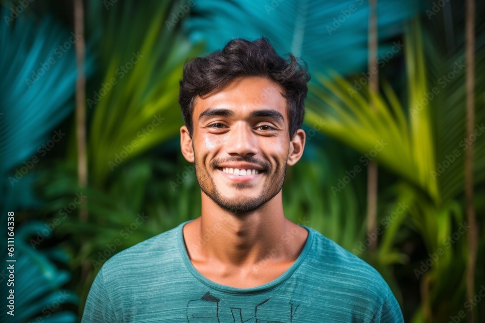 Foto de Headshot portrait photography of a satisfied boy in his 20s ...