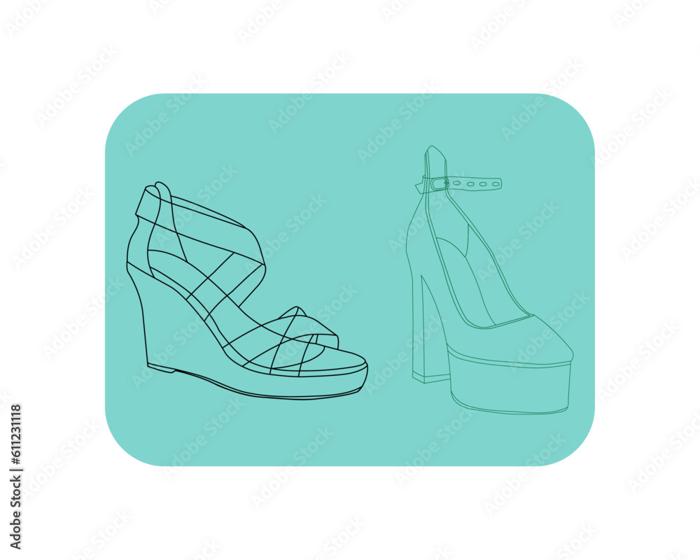 Vecteur Stock Heels Vector png images Fashion Clip Art, Icon high heel ...
