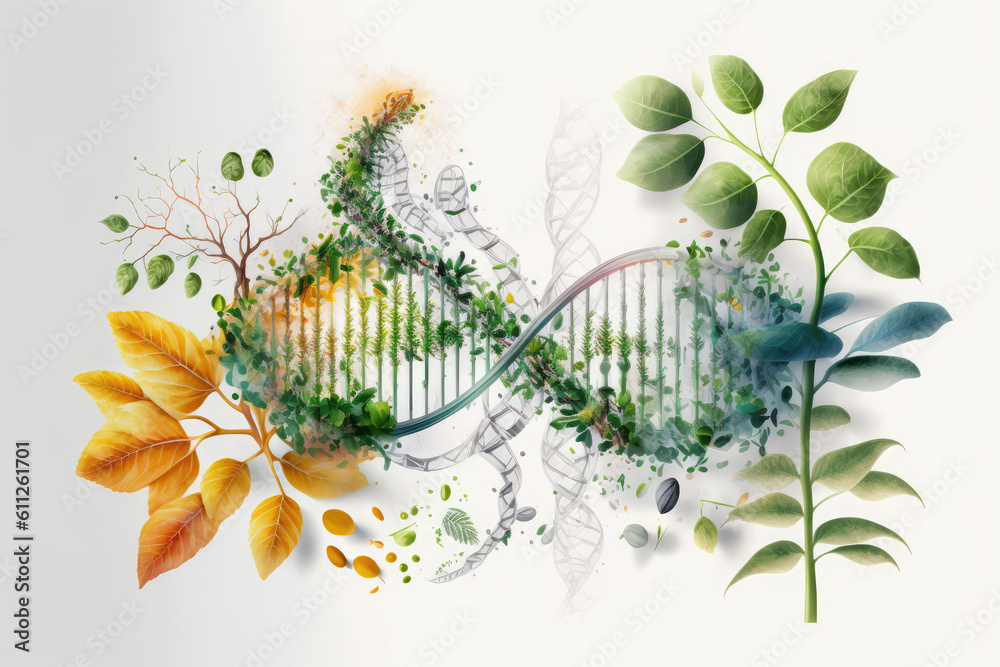 Biology laboratory nature and science, plant and environmental study ...