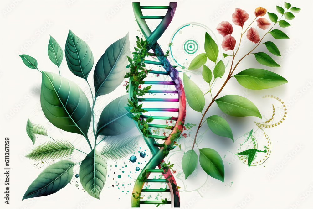 Biology laboratory nature and science, plant and environmental study ...