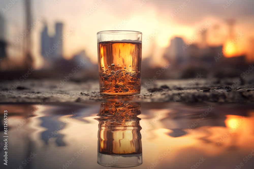 Polluted drinking water source due to industrial pollutants, Climate ...