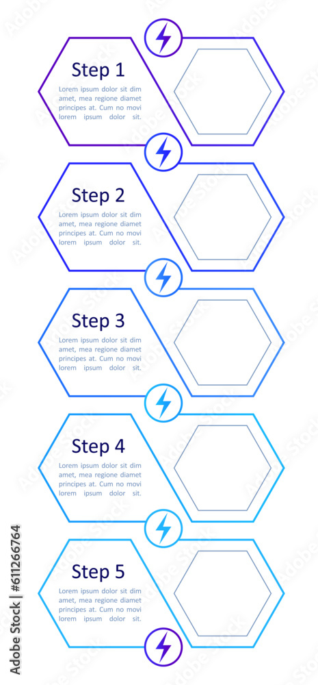 Clean energy transmission infographic chart design template. Abstract ...