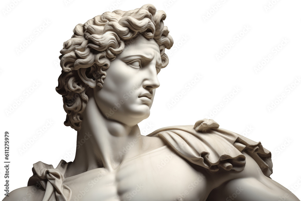 Illustration of the statue of Alexander the Great. Alexander III of ...