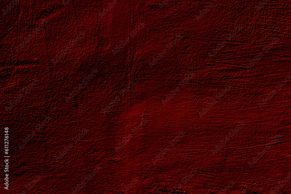 Crimson red colored abstract wall background with textures of different ...