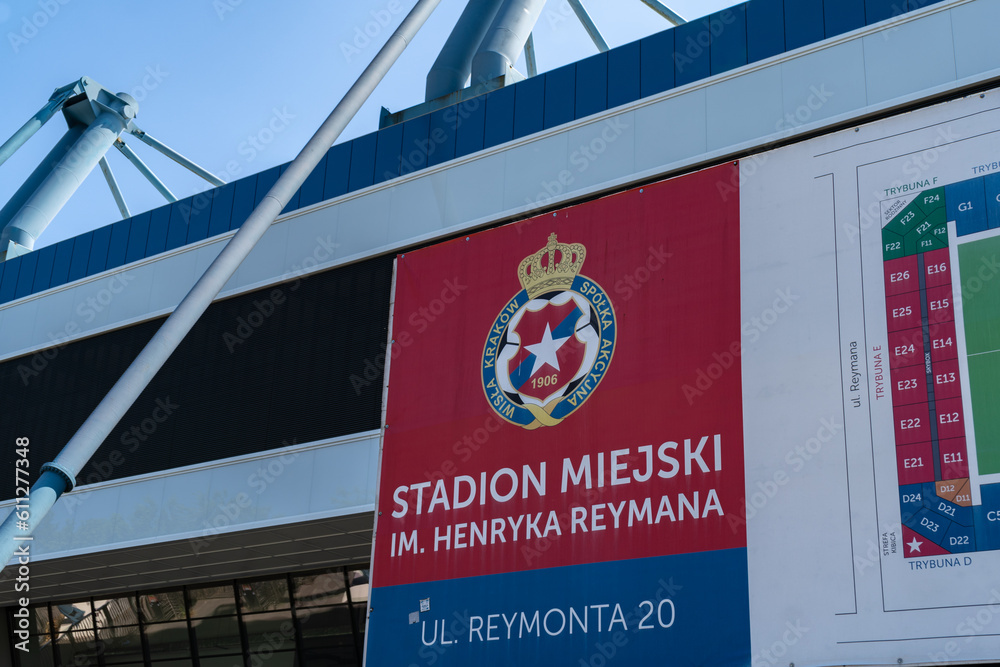 Henryk Reyman's Municipal Stadium. Home ground of TS Wisła Kraków ... Henryk Reyman's Municipal Stadium. Home ground of TS Wisła Kraków ...