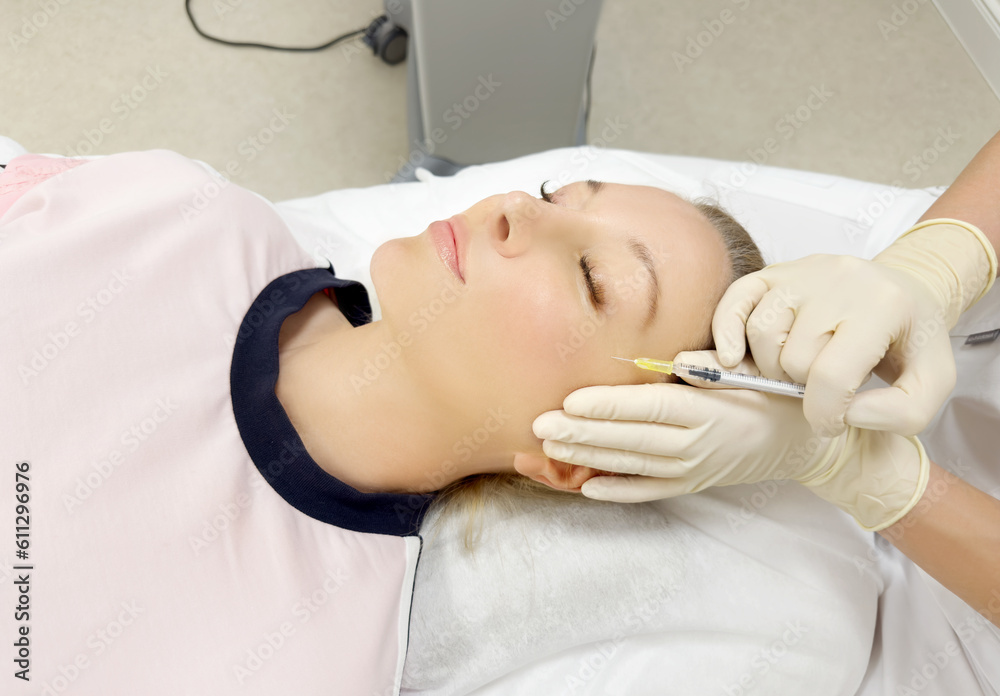 Botulinum toxin injection for facial wrinkles ,in the therapy of mimic ...