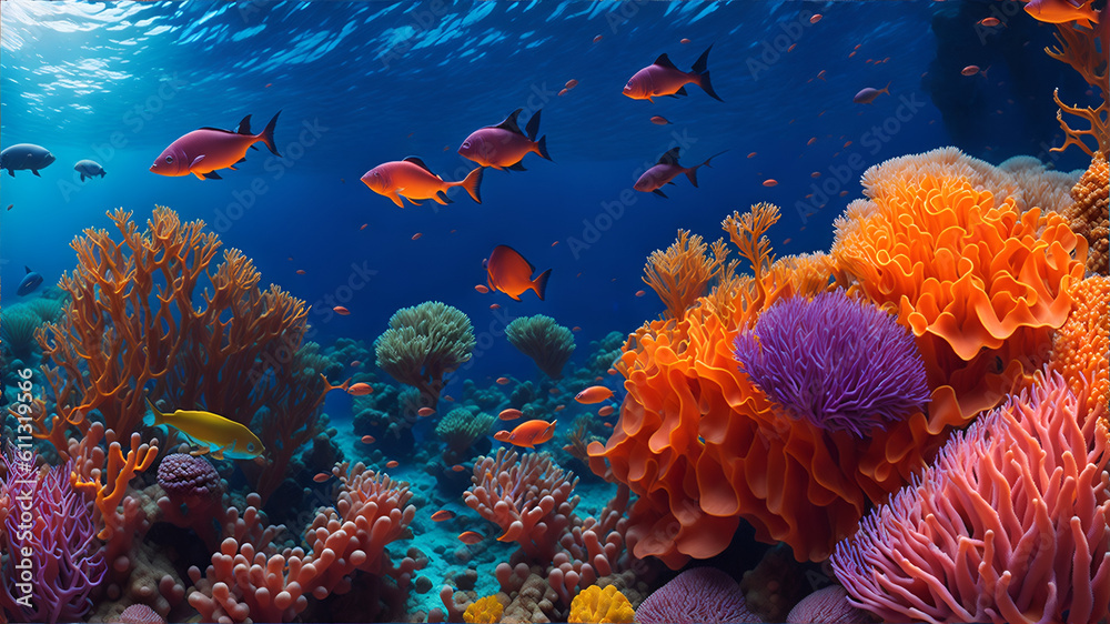 Ocean reef wallpapers - the Great Barrier Reef's underwater paradise ...