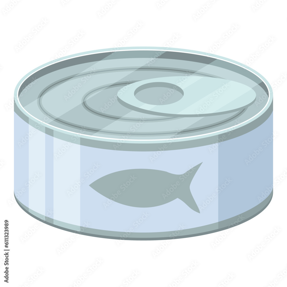 Canned tuna.Fish tin can.Tin can with ring pull.Fish food for cats.Pet ...