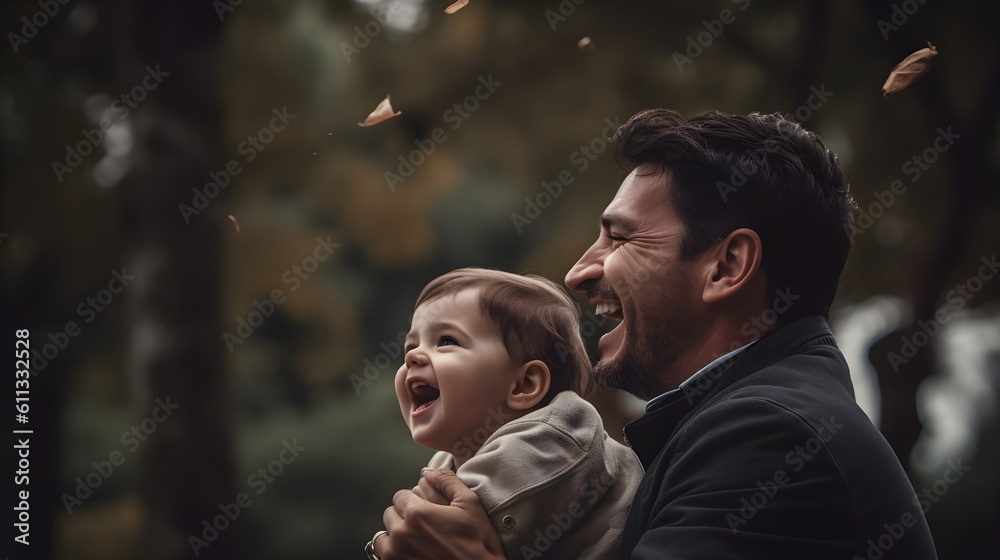 Fictional Persons. A father's love, heartwarming snapshot of a father ...