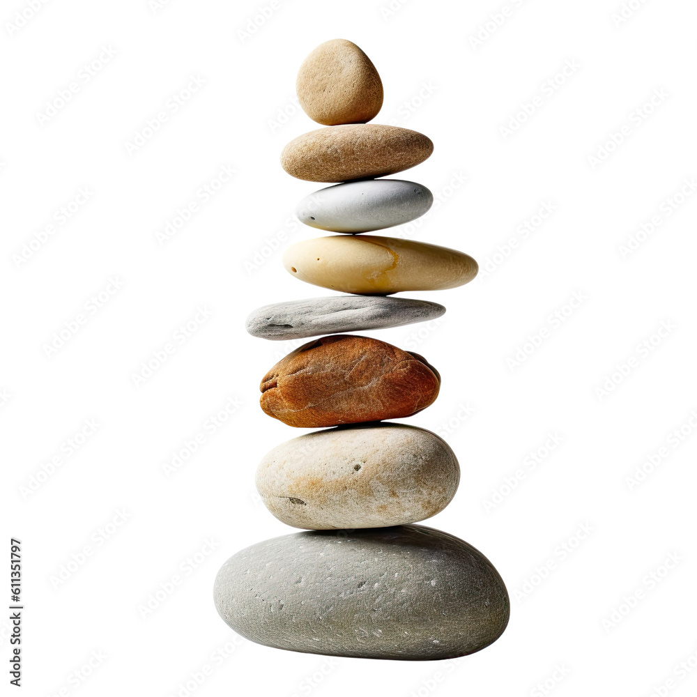 balance stones or Sea stones cut out transparent background, PNG ...