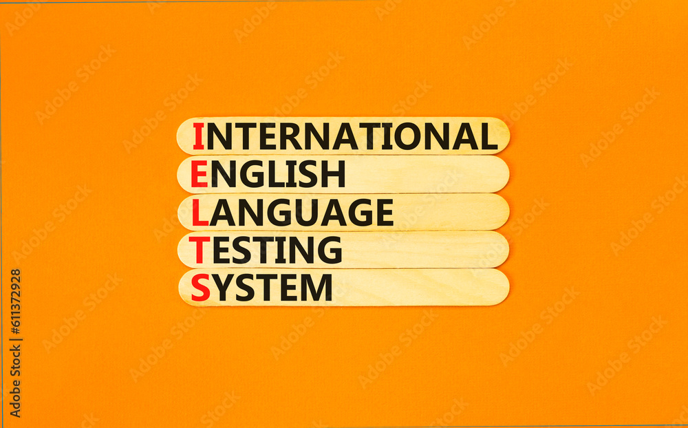 IELTS symbol. Concept words IELTS international english language ...