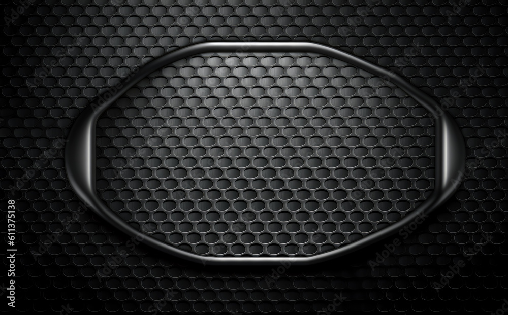 Black metal texture with small spaces, speaker texture pattern, grid ...