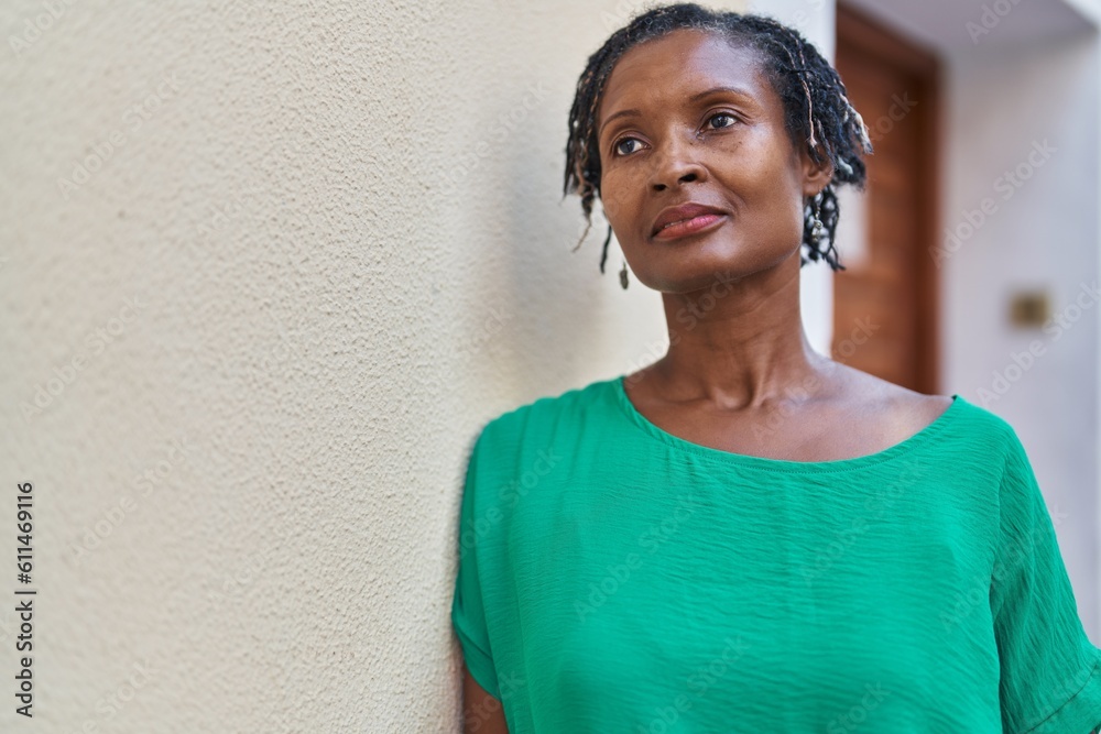 African American Woman Middle Age