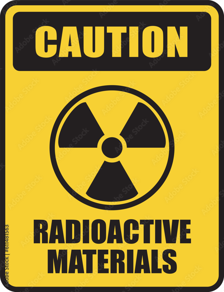 Nuclear Radioactive Sign