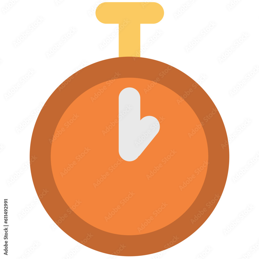 Time counter, an icon of stopwatch Stock Vector | Adobe Stock