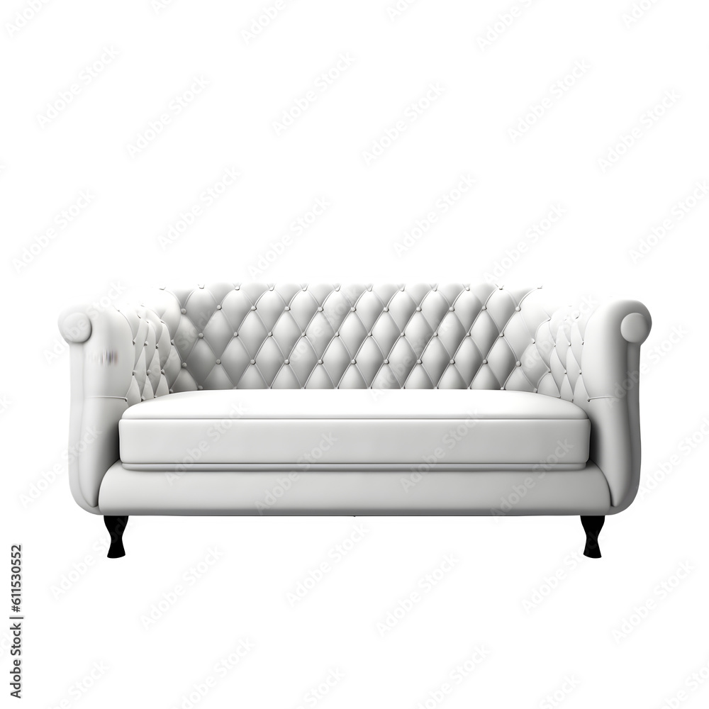 Digital sofa isolated on PNG transparent background Stock Illustration ...