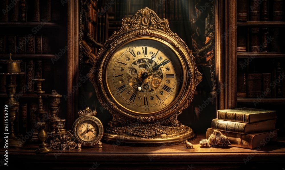 Mechanical perfection: Highly detailed clock mechanism captures the ...