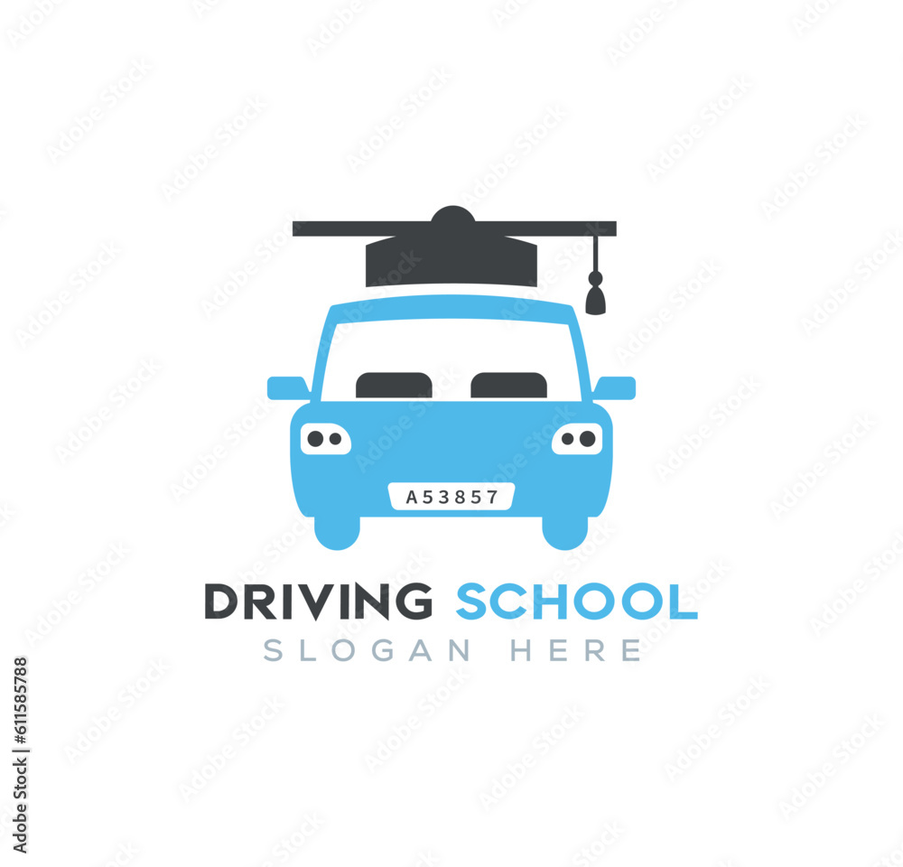 Drive School Logo. drive icon. driving school logo icon vector template ...