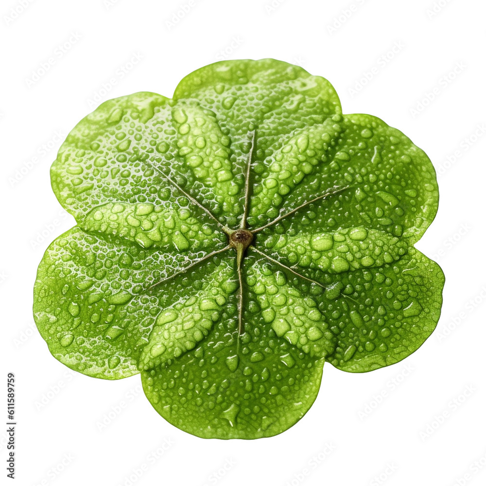 Lily pad isolated on transparent background, created with generative AI ...