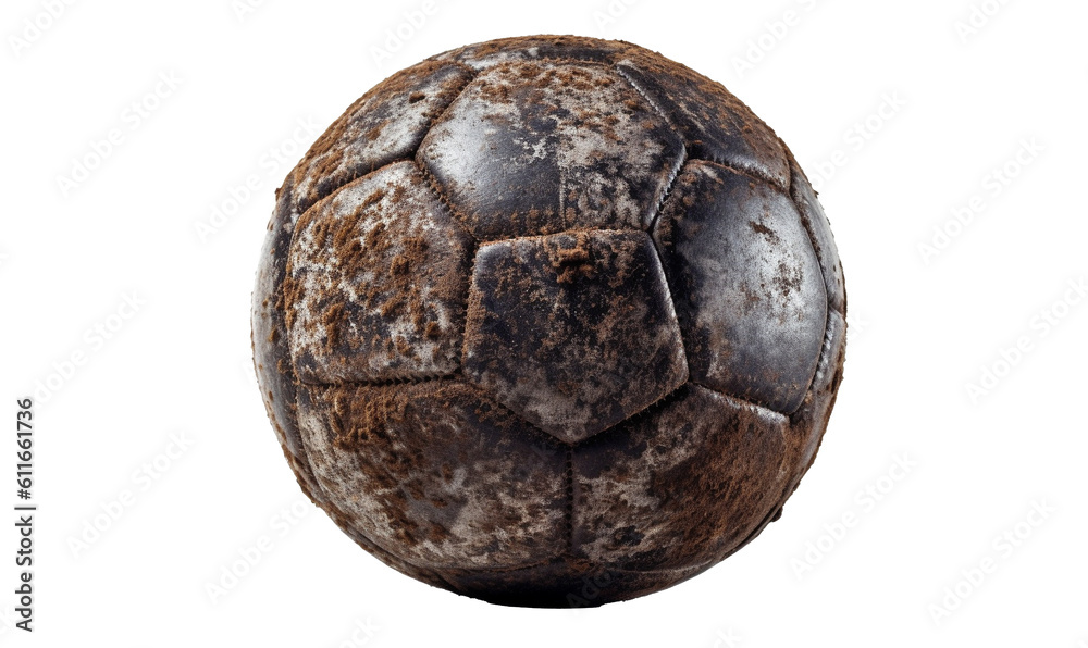 old football isolated on white HD transparent background PNG Stock ...