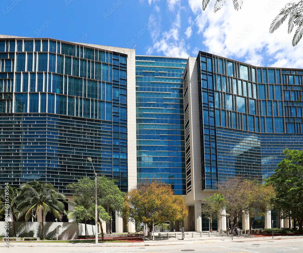 Miami Federal Courthouse where indicted Former United States President ...