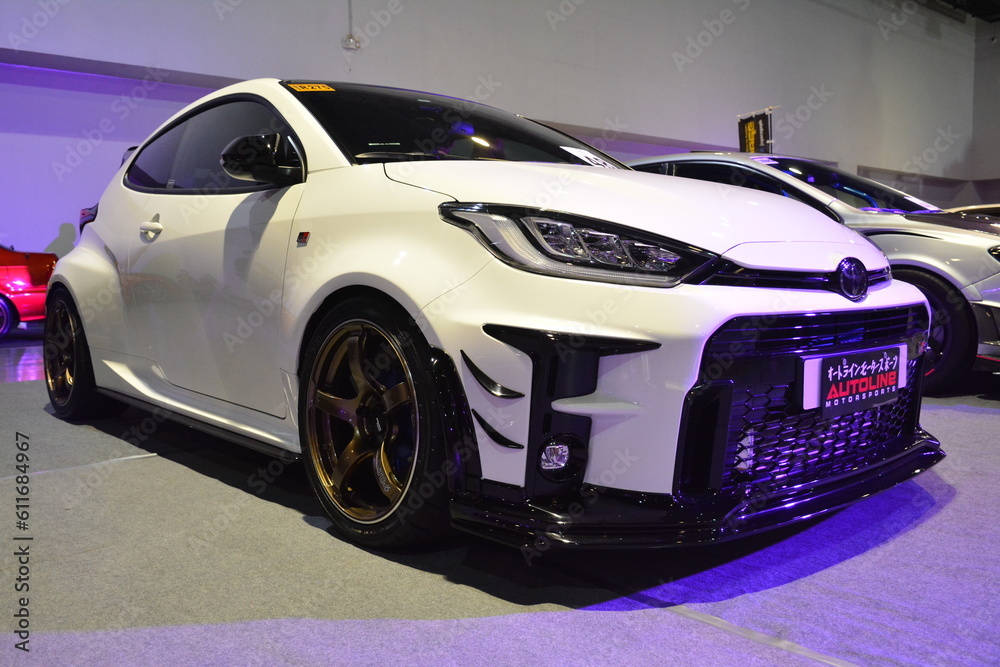 Toyota yaris gazoo racing at JDM Underground car show in Pasay ...