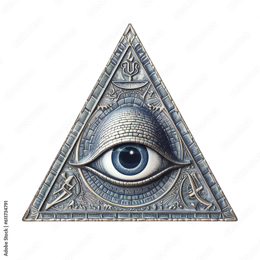 All Seeing Eye, eye of providence, Novus Ordo Seclorum pyramid symbol ...