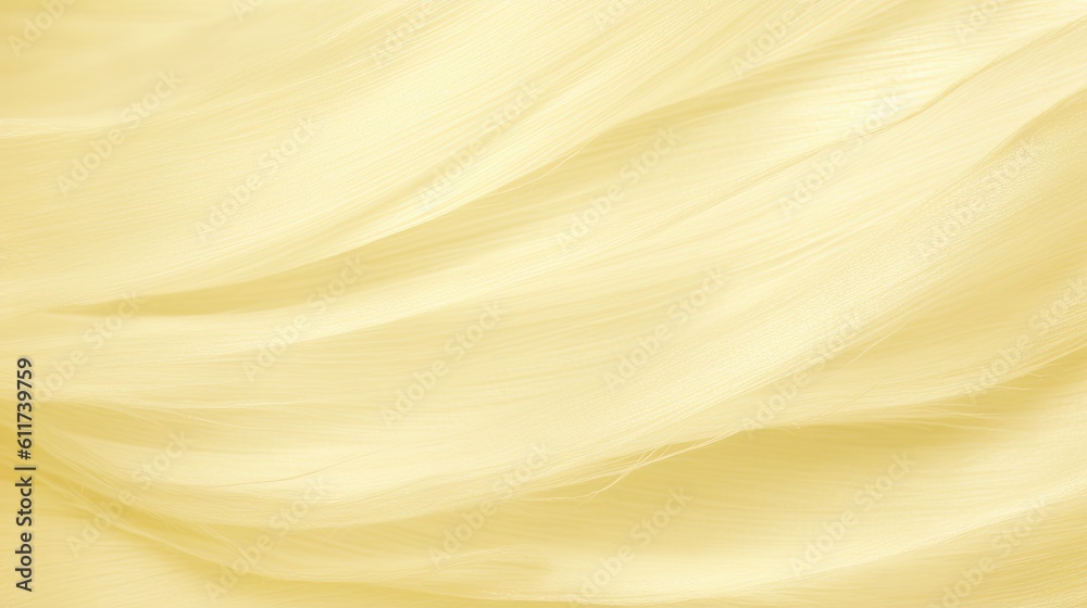 Pale Yellow Textured Background: Soft Butter Yellow Banner or Website ...