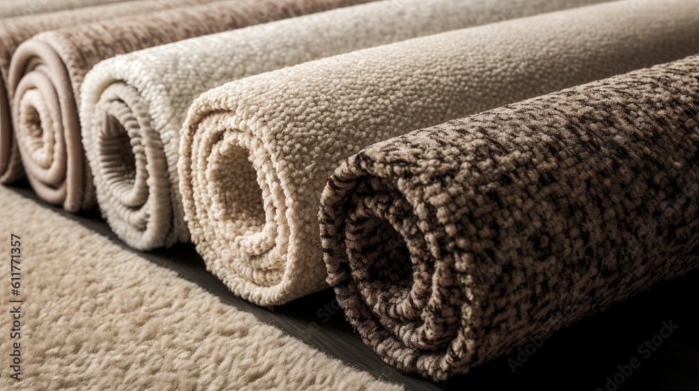 rolled up carpet Stock Illustration | Adobe Stock