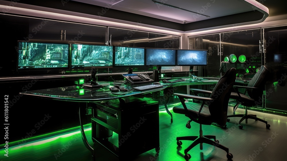 Inspiring office interior design Tech-inspired style Corporate ...