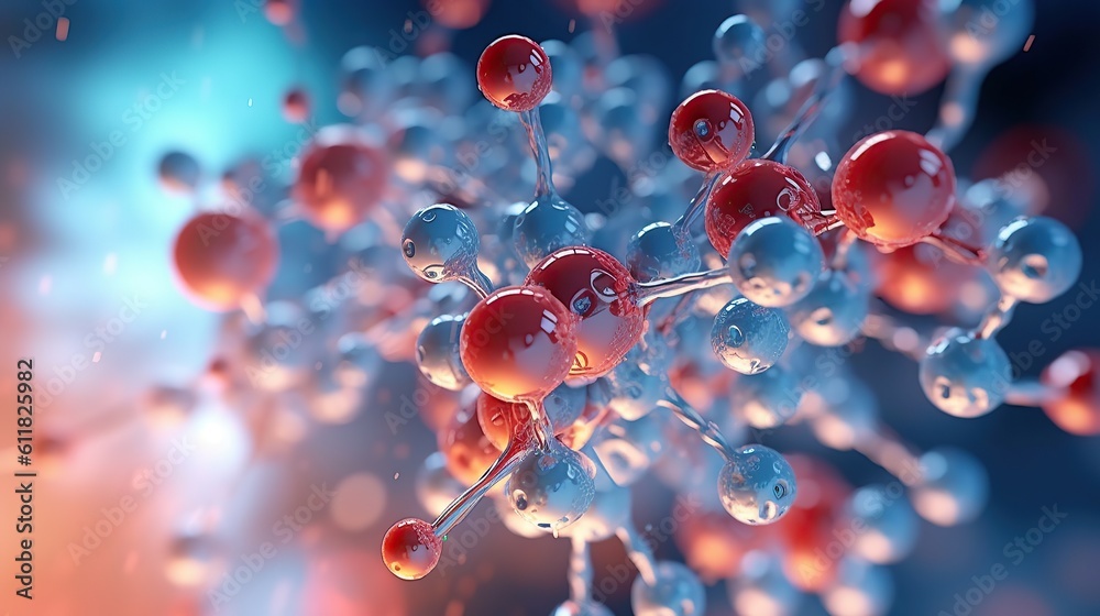 molecule atom abstract atom molecule structure science medical ...