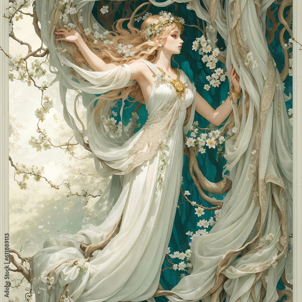 Daphne - A nymph who was turned into a laurel tree to escape the ...