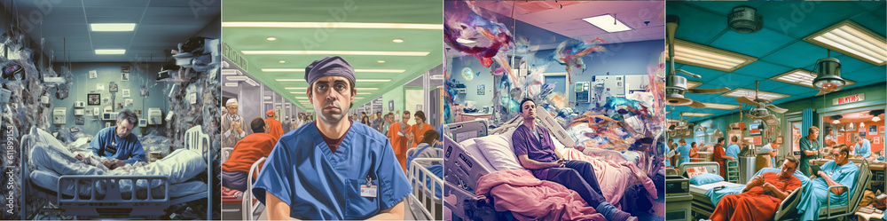Experience the absurdity of the emergency room from a male perspective ...