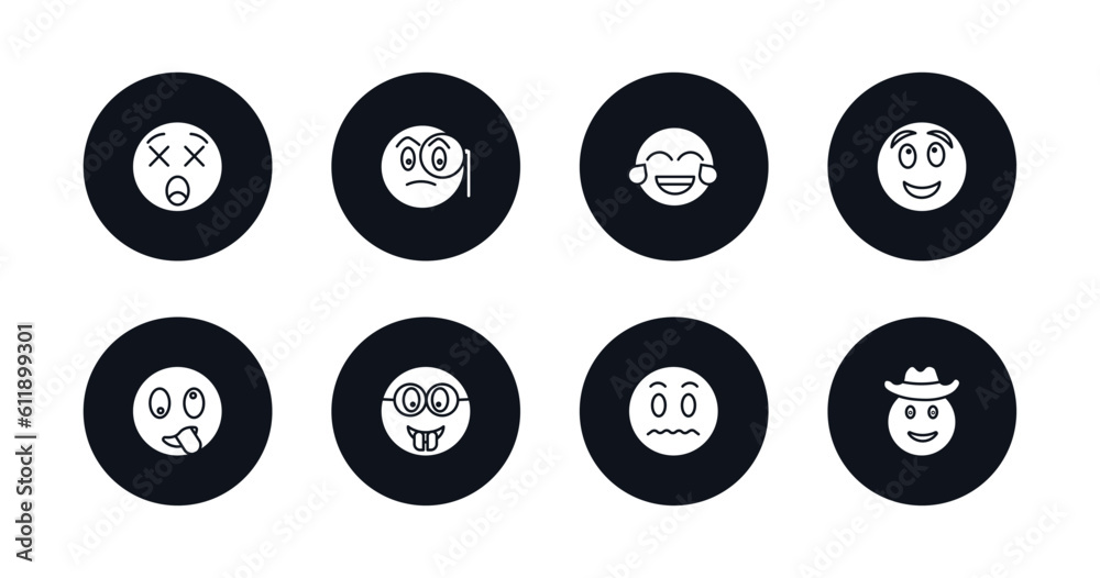 symbol for mobile filled icons set. filled icons such as dizzy emoji ...