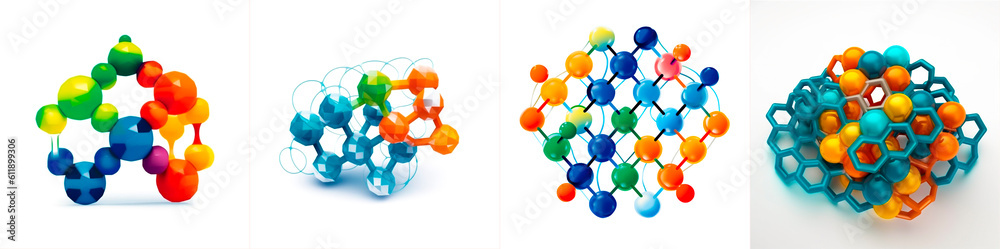 Plastic Molecule - Use a simplified image of a plastic molecule as the ...