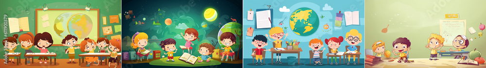 Turn your desktop into a fun and educational space HD backgrounds with ...