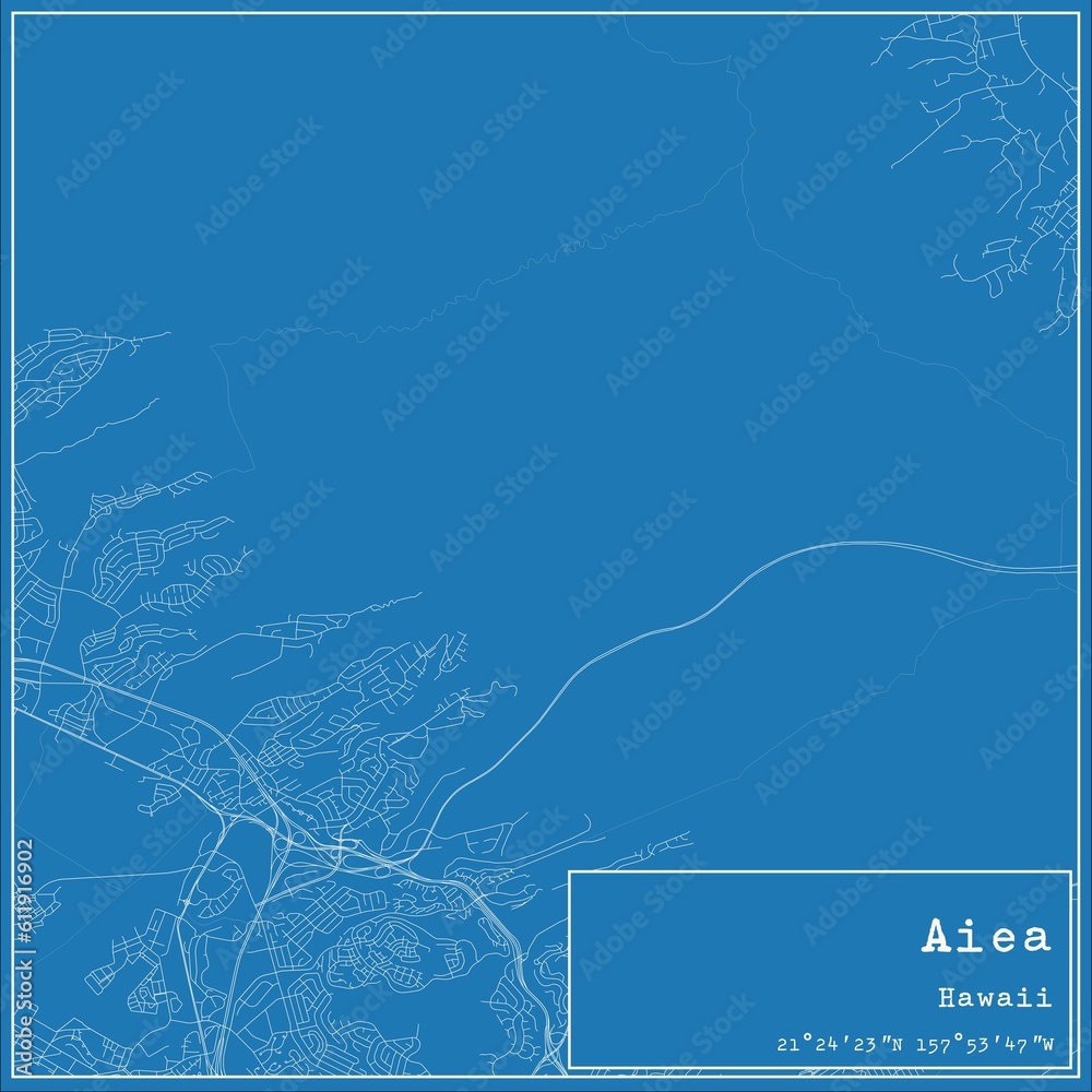 Map Aiea Hi