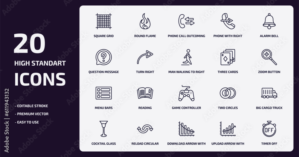 ultimate glyphicons outline icons set. ultimate glyphicons thin line ...